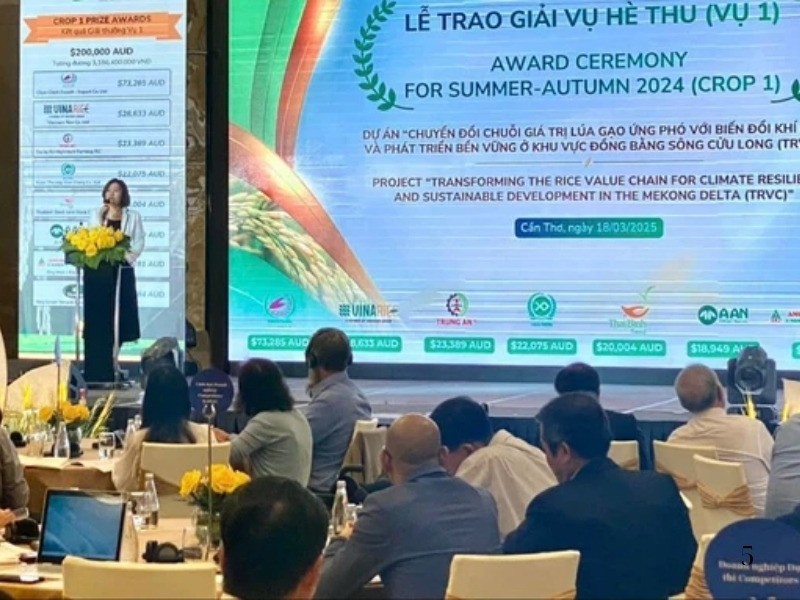 King Green tham dự kiện Lễ trao giải và Hội thảo Tổng kết Vụ Hè Thu ...